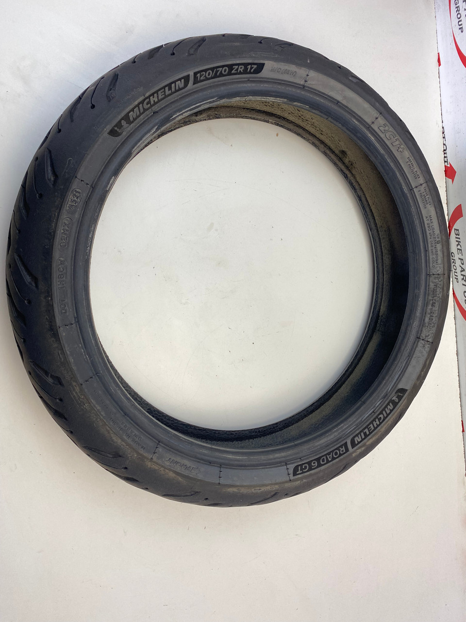 Michelin Road 6 GT 120/70-17 Front - Bike Part Out