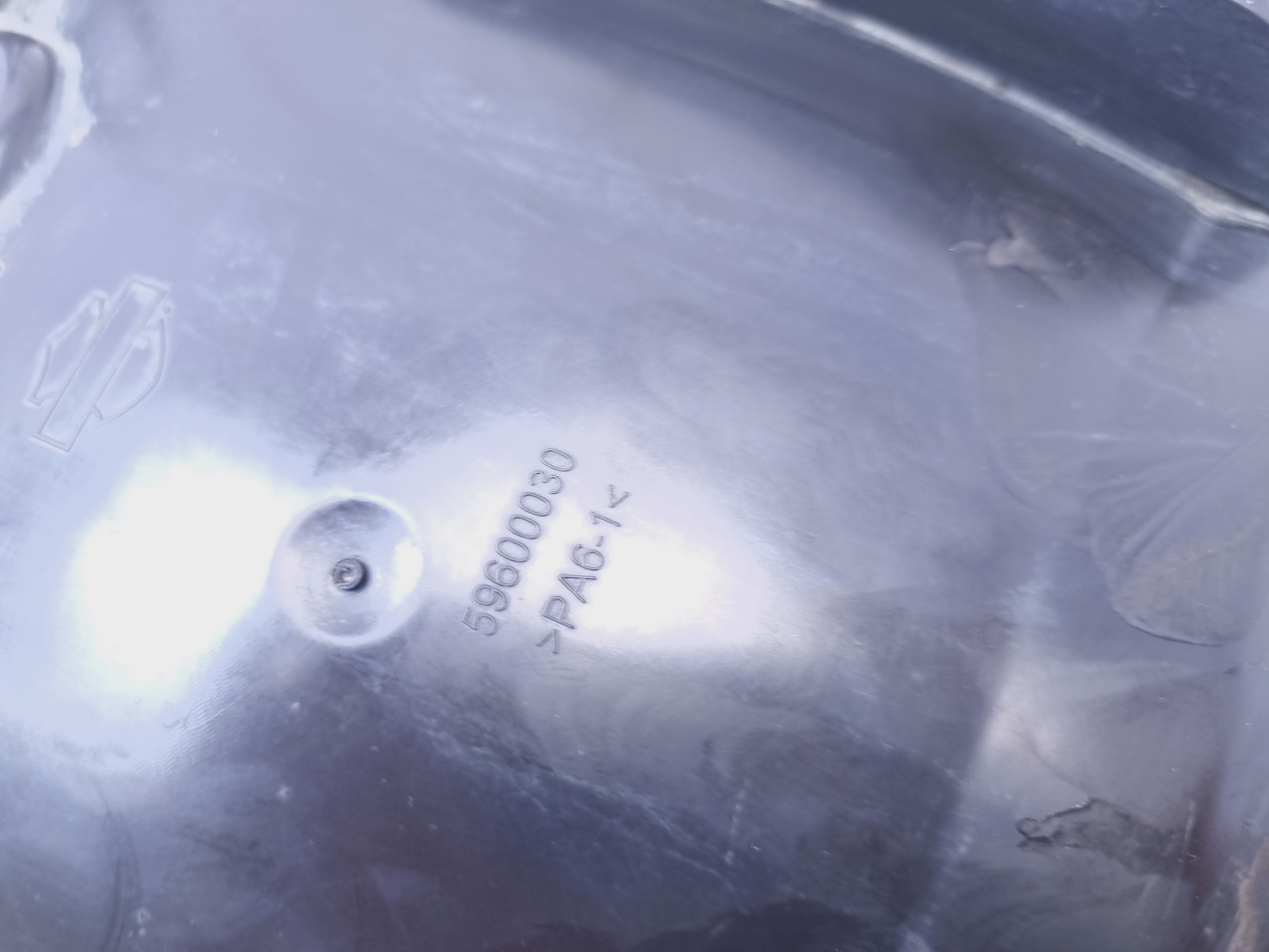 Mud flap splash guard 150/180 tyre Harley Davidson M8 Softail 18-23 ...