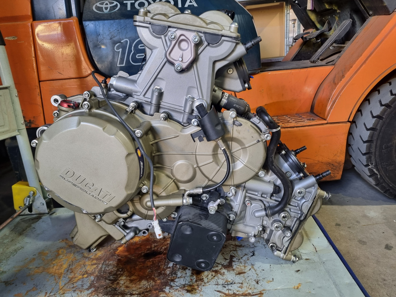 Motor Engine Ducati Panigale 1199 34000km - Bike Part Out