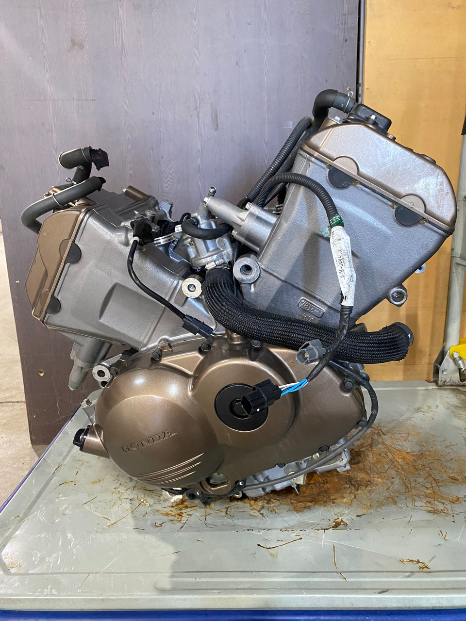 Motor Engine Honda VFR800 VFR 800 2017 8773km - Bike Part Out