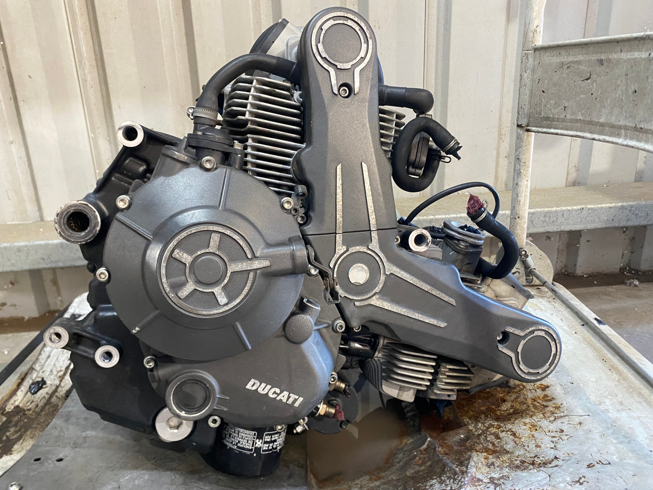 Motor Engine Ducati Scrambler 800 https://youtu.be/5skWX6xcjcc?si ...