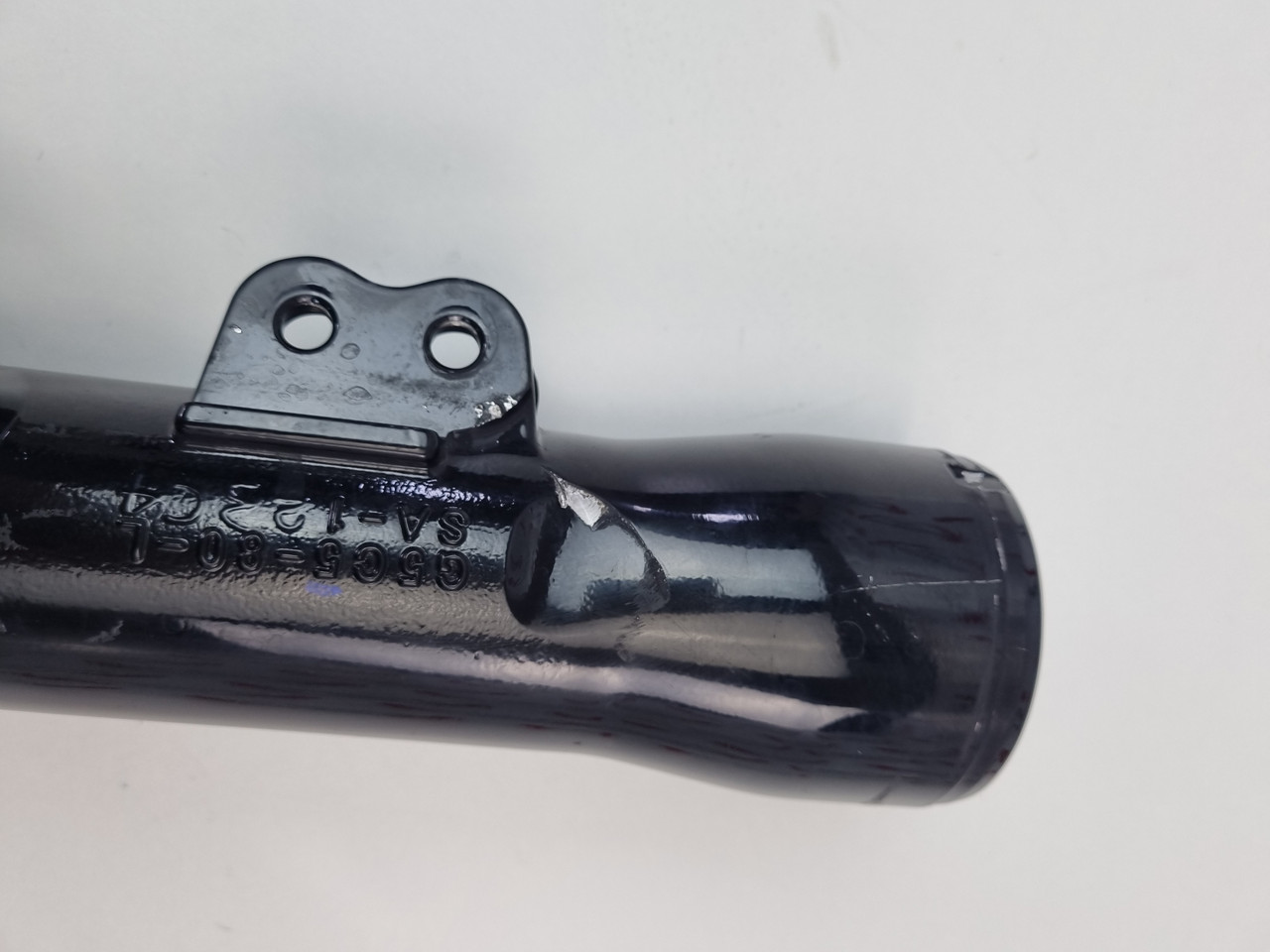 LH Lower fork leg slider 49mm Harley Davidson Dyna Street Bob Low rider ...