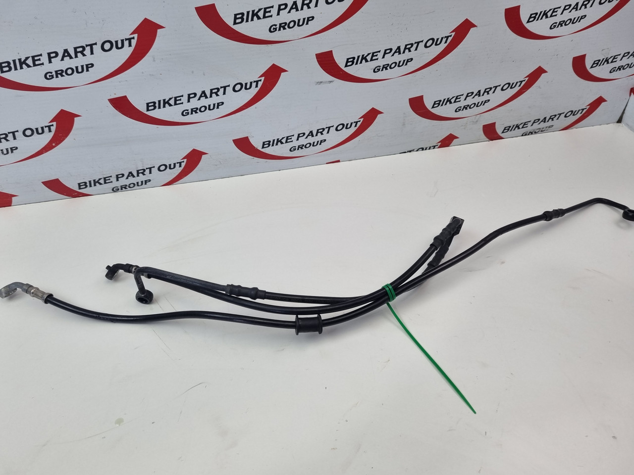 Front brake lines ABS Harley Davidson Softail Slim Heritage Deluxe Fat ...