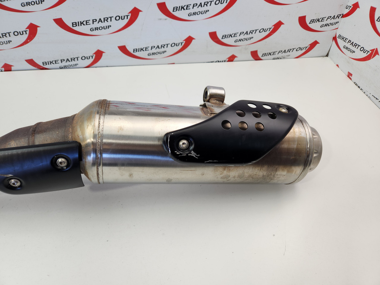 LH Rear Exhaust Muffler BMW F650 G650 GS R13 R131 10-16 18127728065 ...