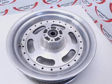 Rear wheel 16x5 1in axle Harley Davidson Dyna 40900179 - Bike Part Out