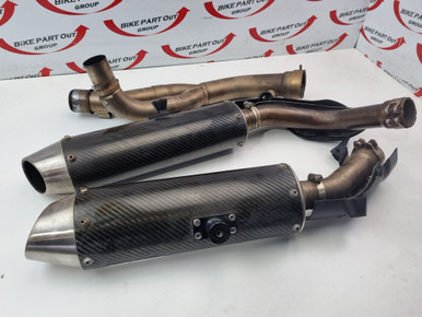 GYTR Exhaust Mufflers Mid pipe straight through Yamaha YZF-R1 R1 09-14 ...