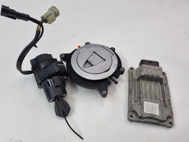 Coded CDI ECU Ignition Lock Key set Ducati Monster 959 ABS 96523911B ...