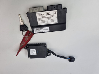 Coded Key CDI ECU ECM Immobiliser Transponder non ABS Triumph Speed ...