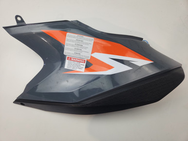 LH Side Cover KTM 690 Enduro R 21-22 76908041200BJB - Bike Part Out