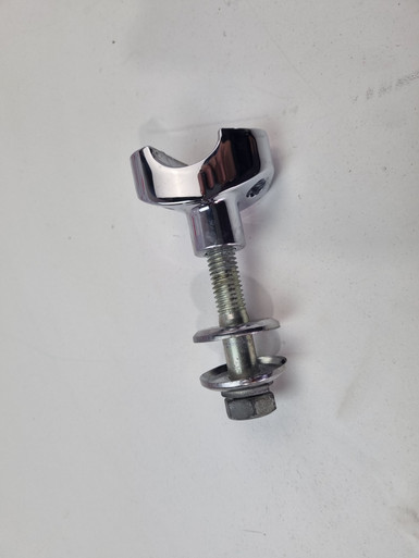 Lower Handlebar clamp risers 1 dia 1 1/2in rise Harley Davidson Dyna ...