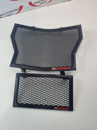 Rad Guard Oil Cooler Radiator Guard BMW S1000R 13-20 11029-BLK - Bike ...