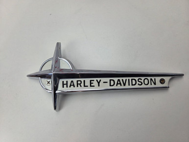 LH Tank Badge Emblem Nostalgia Harley Davidson FL Softail 61776-61T ...