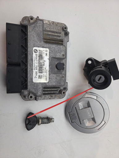 CDI Ignition switch lock key set BMW F800GS F800 F 800 GS K72 07-11 ...