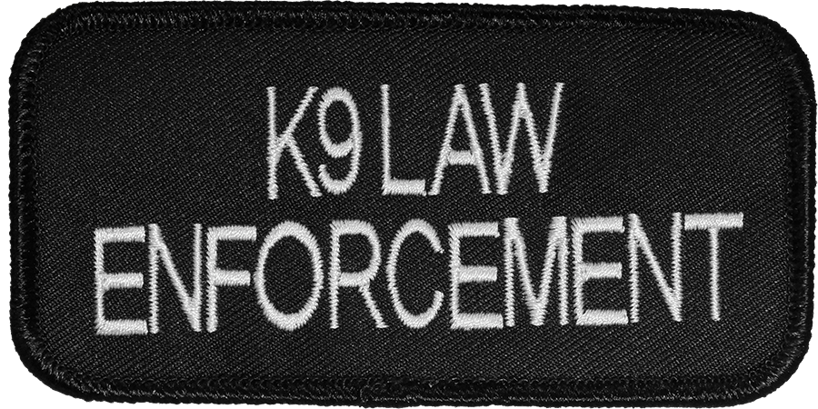 Law Enforcement Working Police Dog K9 Patches - ActiveDogs.com