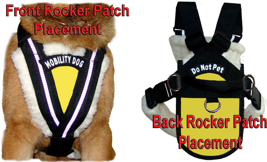 Service & Therapy Dog Balance Harness w/ Sherpa Padding at ActiveDogs