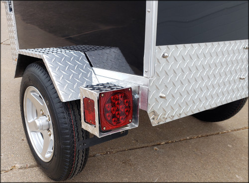 Premium Pull-Behind Dog Trailer for Cars, Motorcycles