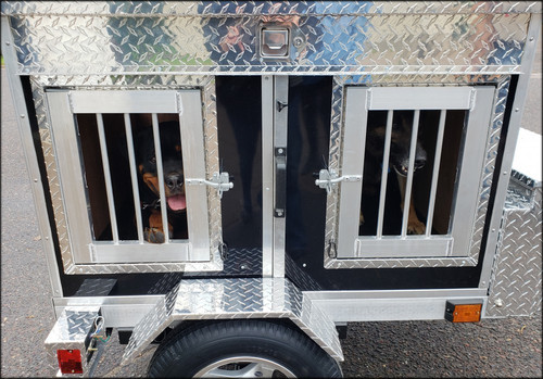 Premium Pull-Behind Dog Trailer for Cars, Motorcycles