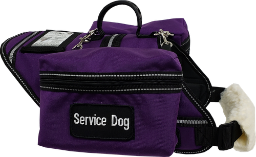 Ultimate Working Service Dog Vest w/ Clip-On Accessory Bags