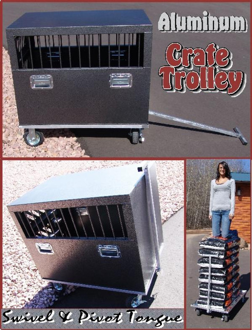 Dog Show Cart Trolley | Buy a Dog Crate Trolley Online at Active Dogs
