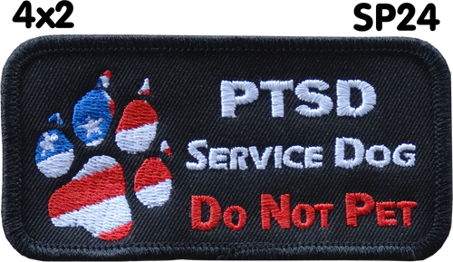 Embroidered Specialty Service Dog Patches - ActiveDogs.com