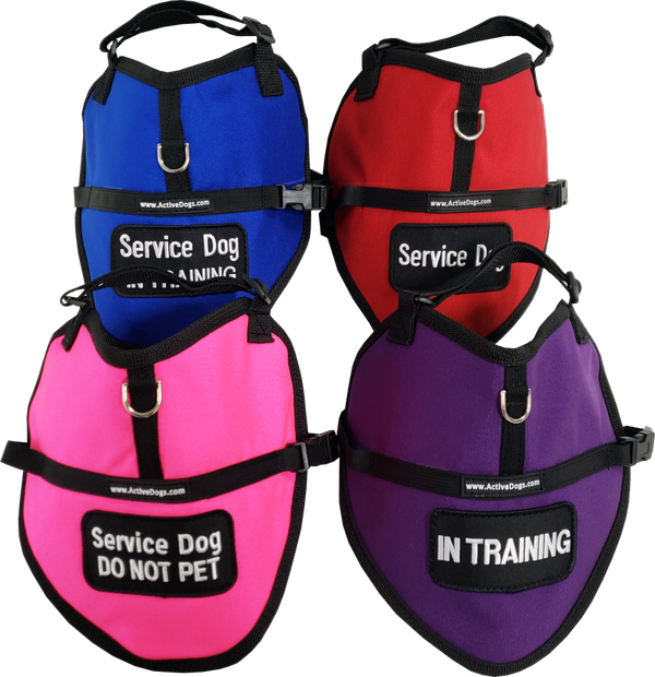 Small Working Service Dog Vest w/ Breathable Padding - ActiveDogs