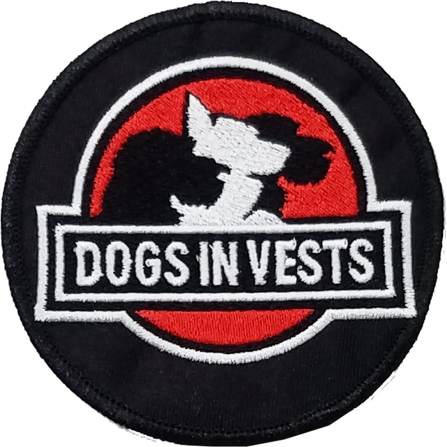 Custom Logo Patch for Dog Vest or Harness - ActiveDogs.com