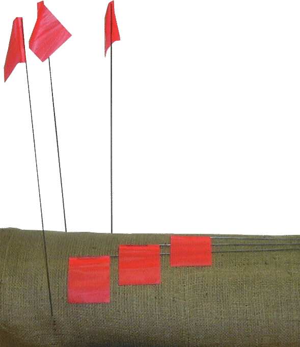 Tracking Flag Markers - Set of 6 Flags | ActiveDogs.com
