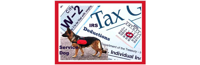 Tax Deductions for Guide Dog or Other Service Animals - ActiveDogs.com