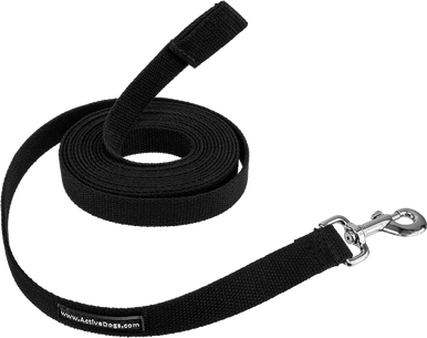 ActiveDogs Heavy Cotton Drag Line Tracking Dog Leash, 12', 15', or 20'