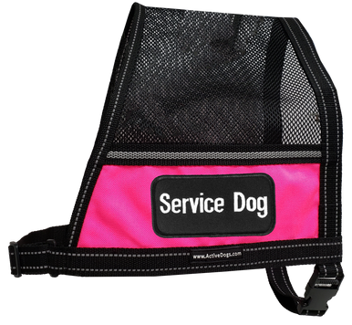 Service Dog Mesh Cape Vest w/ ID Window - ActiveDogs.com