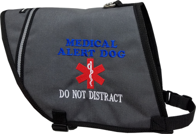 Service or Therapy Dog Customized ID Cape Vest - ActiveDogs