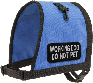 Weather-Resistant Service Dog Cape Vest w/ Pocket - ActiveDogs.com