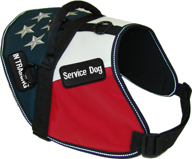 Patriotic Service Dog Vest