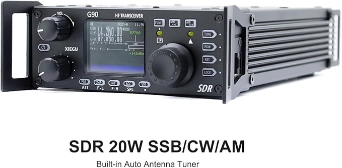 XIEGU G90 V2 HF RADIO SDR QRP AUTO ANTENNA TUNER 20W REMOTE HEAD