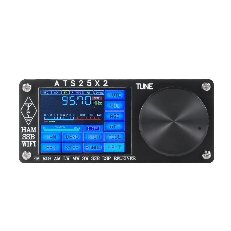 ATS25X1 ATS-25 Si4732 All-Band Radio Receiver FM LW(MW SW) SSB +2.4 ...
