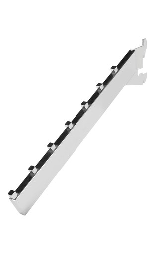Chrome 7-Cube Dimensional Waterfall for Slotted Standard - Pack of 5