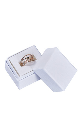 White Ring Boxes - Case of 500