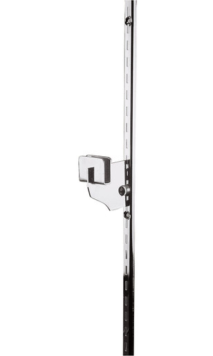 3 inch Chrome Dimensional Hangrail Bracket for Slotted Standard - ½ ...