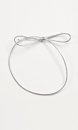 8" Silver Elastic Stretch Loops - Case of 250