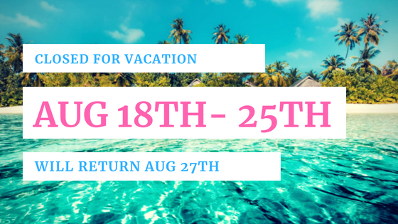 Closed for vacation - Omni Chic