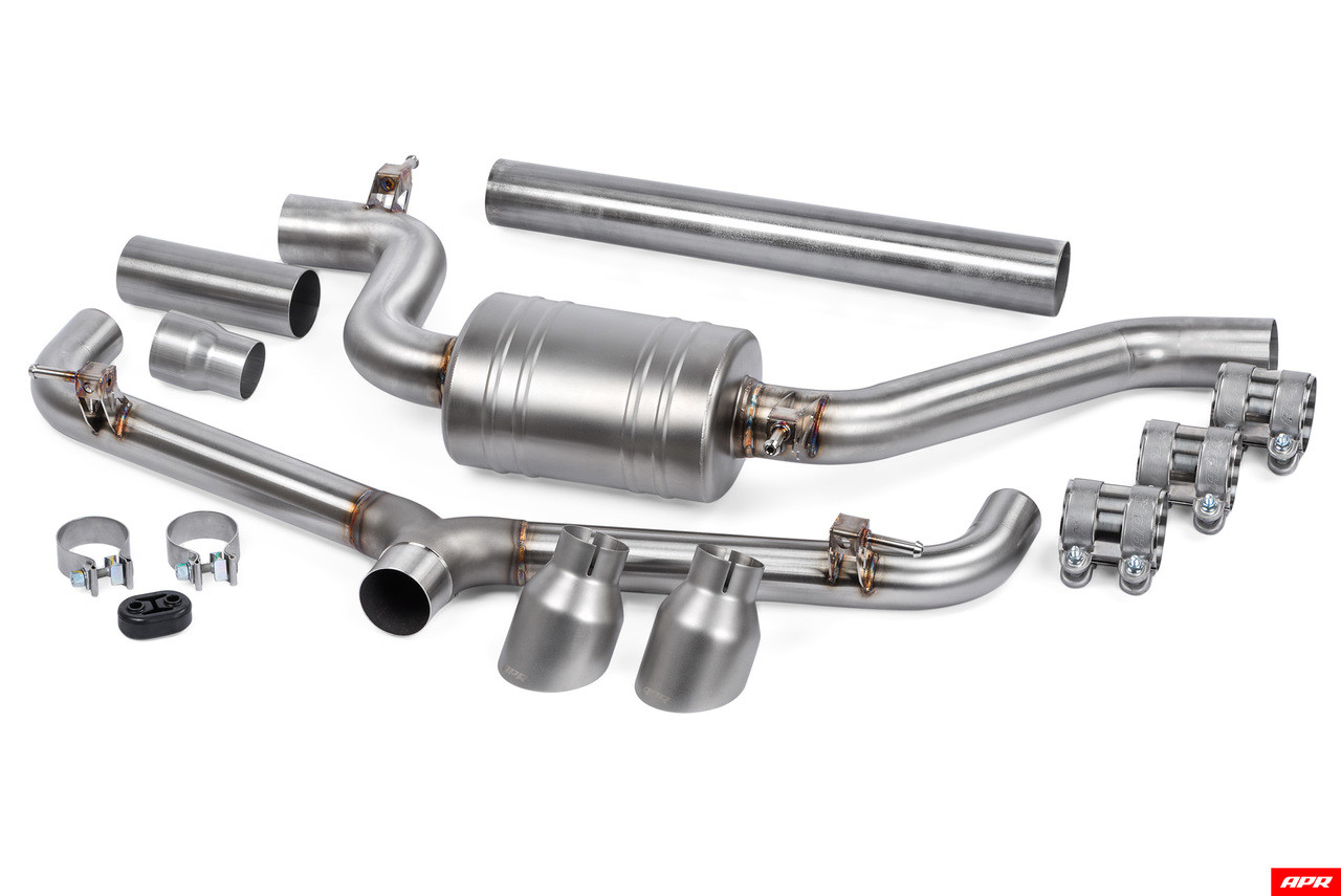 APR Cat Back Exhaust System - Golf Mk7 'GTI' - Ecotune - Performance ...