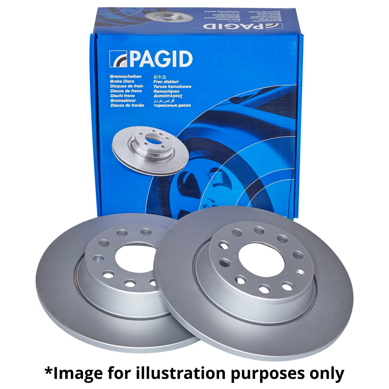 Pagid Racing Front Discs (PAIR) - GTI PP/MK7R/S3/TTS/Octavia VRS ...