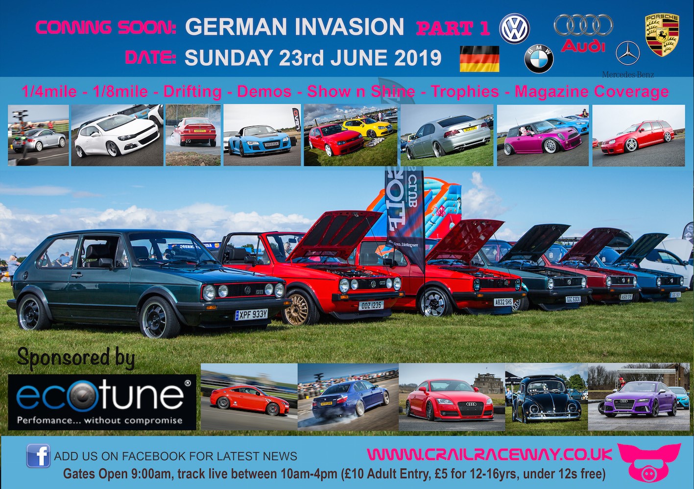 GERMAN INVASION HITS CRAIL RACEWAY ON SUNDAY 23RD JUNE - Ecotune ...
