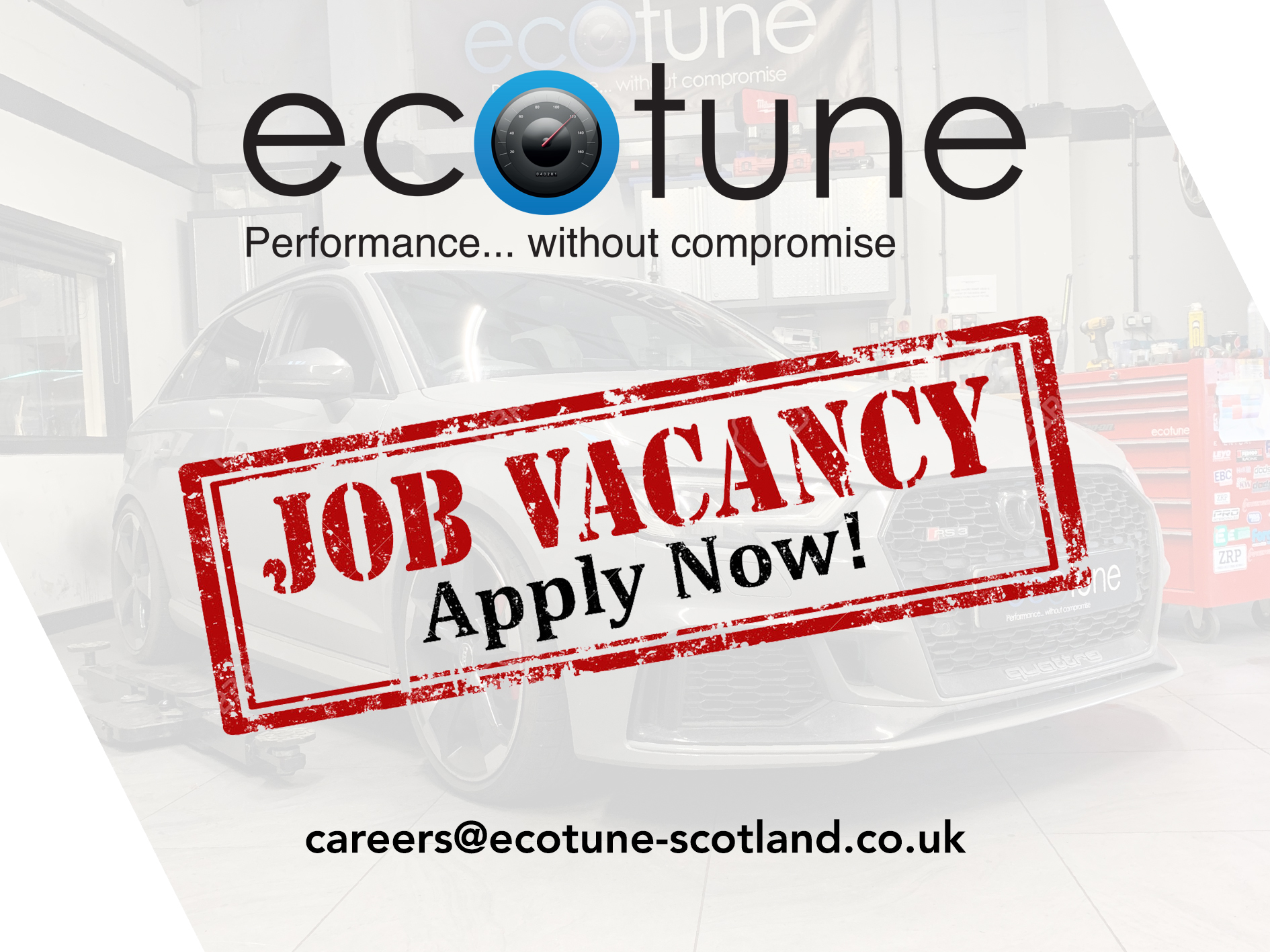 CAREER OPPORTUNITY AT ECOTUNE - Ecotune - Performance without Compromise