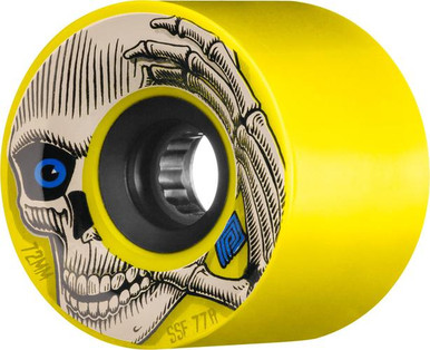 Powell Peralta 72mm 77a Kevin Reimer Yellow Wheels - LoCo Skate Shop