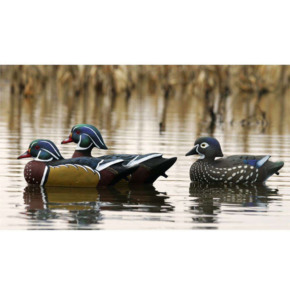 Flambeau Storm Front 2 Classic Floater Wood Ducks, 6 Pack | Rogers ...