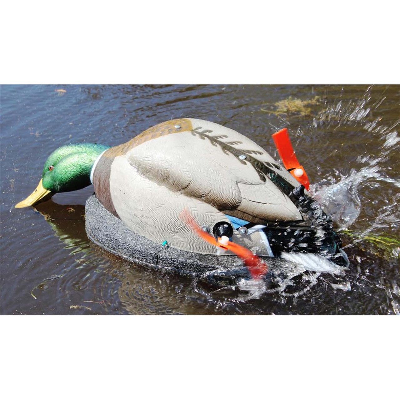 Wonderduck Decoys Natural Skimmer Mallard Drake Motorized Decoy ...