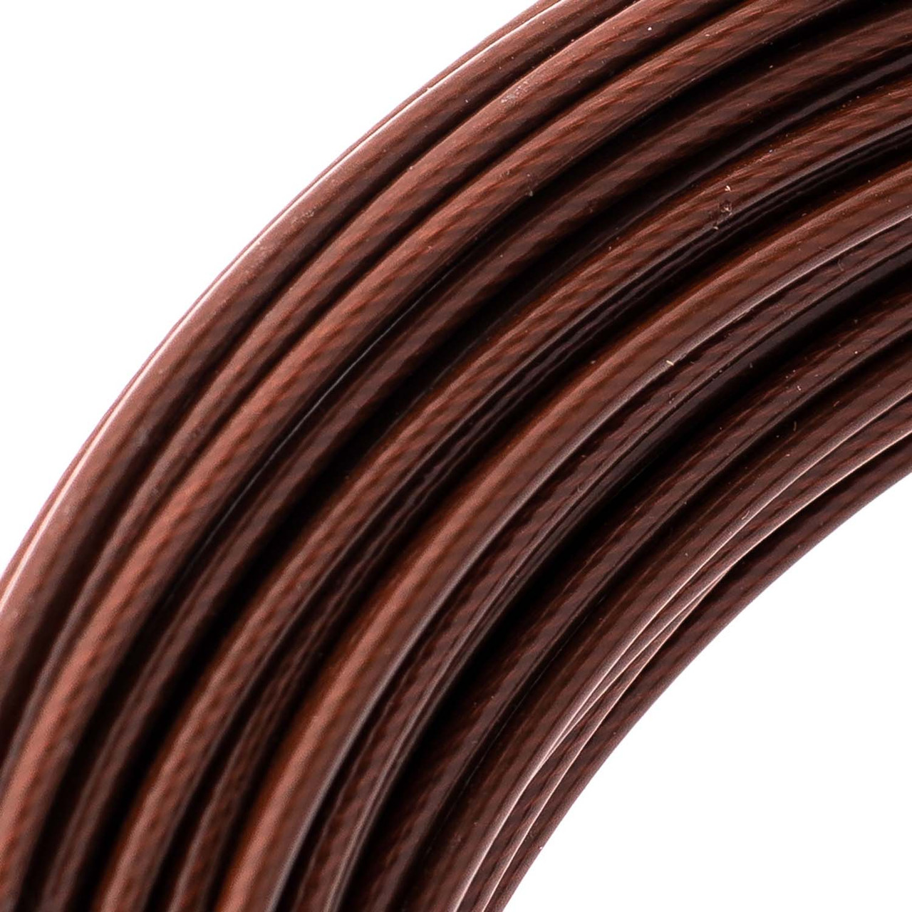 Heyday Outdoors 125 Ft. PVC-Coated Steel Cable Spool, Brown | Rogers ...