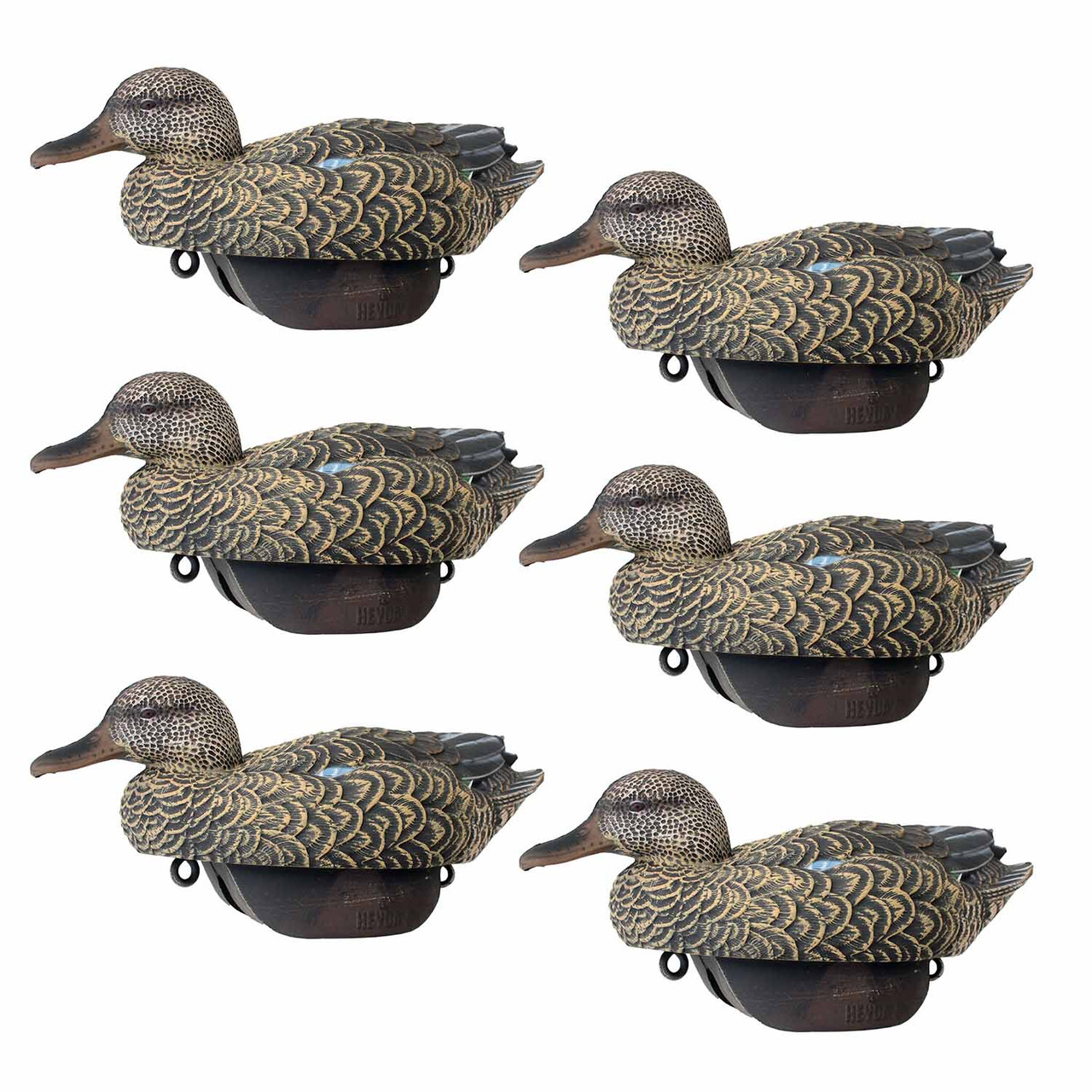 Heyday Outdoors Hydrofoam Early Season Teal Duck Decoys | 6 Pack ...