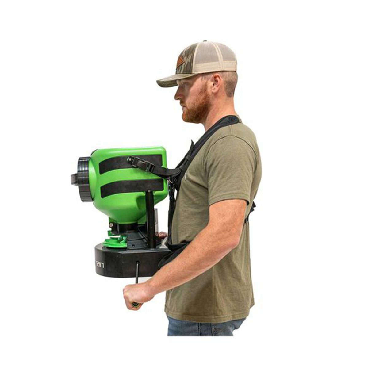 Hooyman Manual Seeder With Shoulder Harness Rig | Rogers Sporting Goods